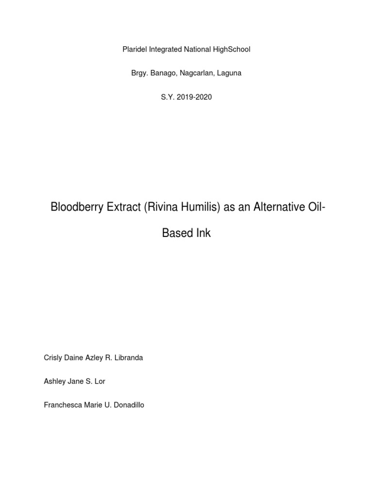 Chapter 1 Rivina Autosaved | PDF | Ink | Hypothesis