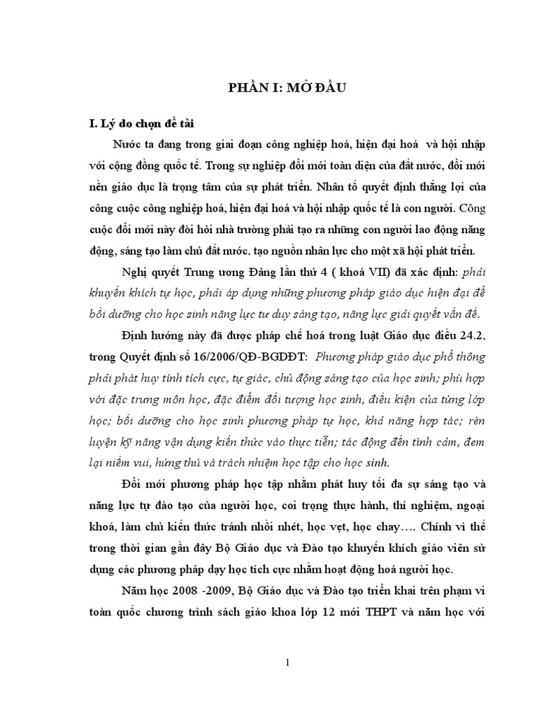 Xay Dung Va Lua Chon He Thong Bai Tap Tu Luan Va Trac Nghiem Khach Quan Dung de Phat Huy Tinh ...