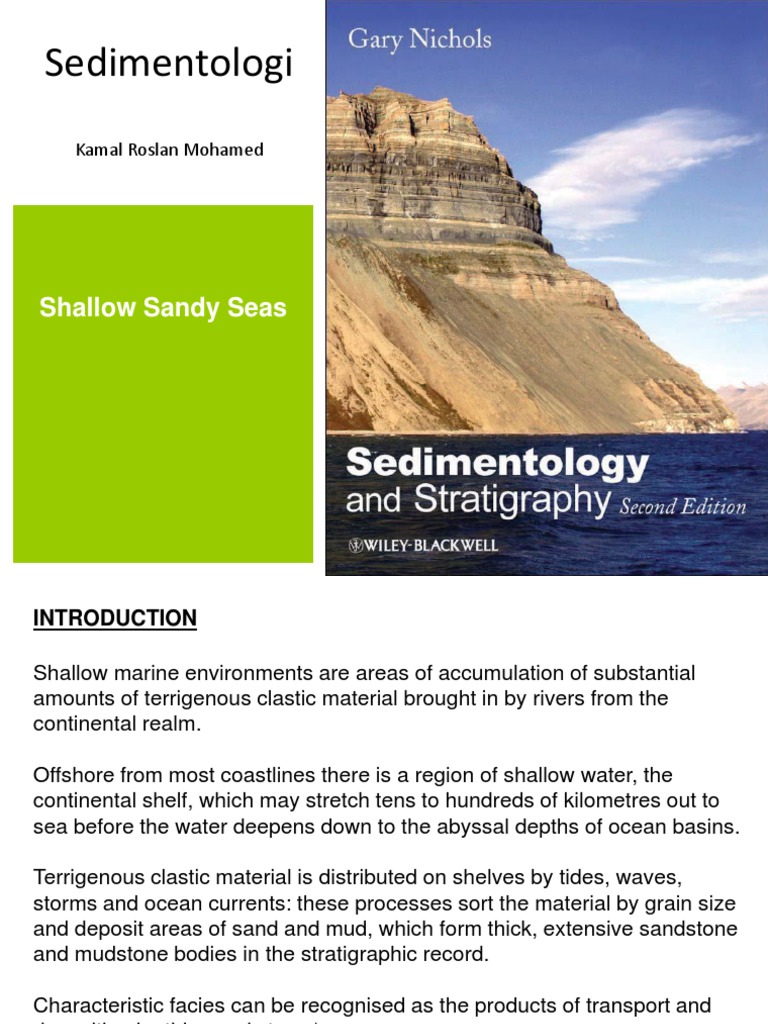 Sedimentologi: Shallow Sandy Seas | PDF | Deposition (Geology ...