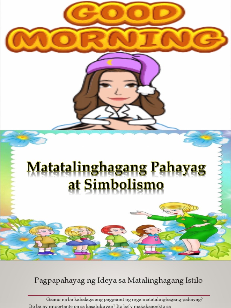 Matatalinghagang Pahayag at Simbolismo | PDF