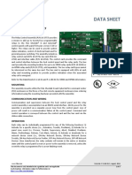 Data Sheet: Modbus High Level Interface (Hli) | PDF | Detector (Radio ...