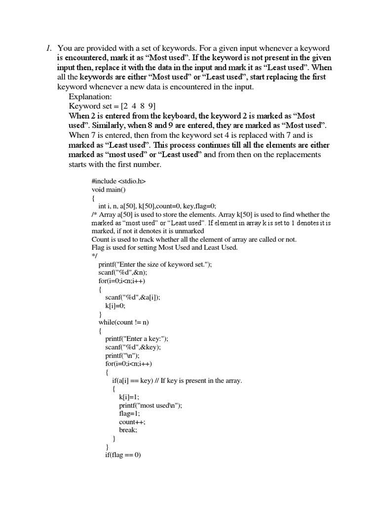 Zoho Corp Questions | PDF | Computer Engineering | Theoretical Computer ...