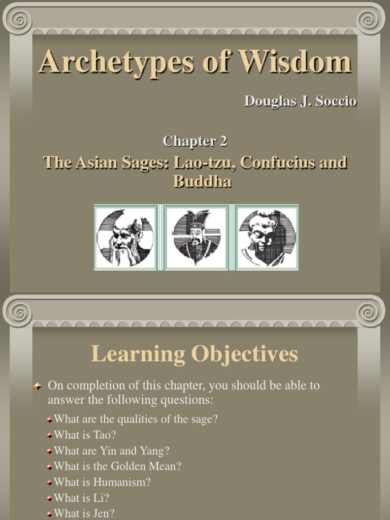 Archetype of Wisdom | PDF | Tao | Gautama Buddha