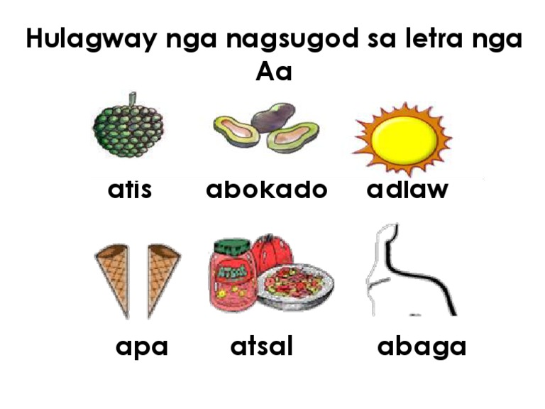 Hulagway Nga Nagsugod Sa Letra Nga Aa | PDF