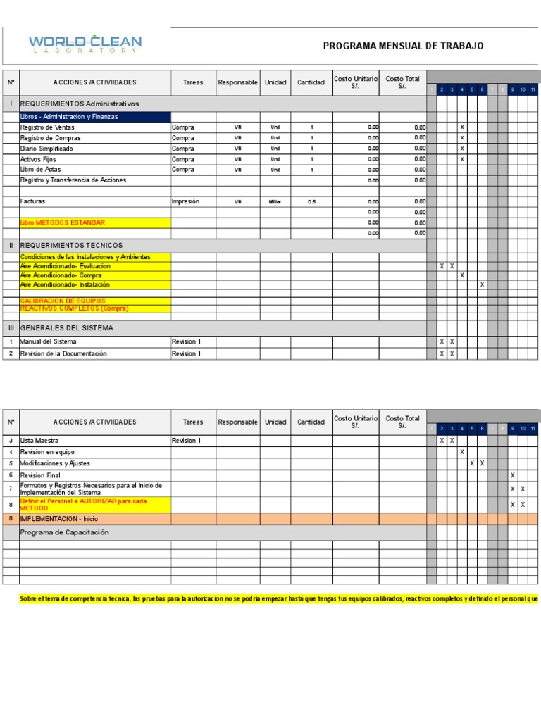 Programa Enero WCL 2017 | PDF
