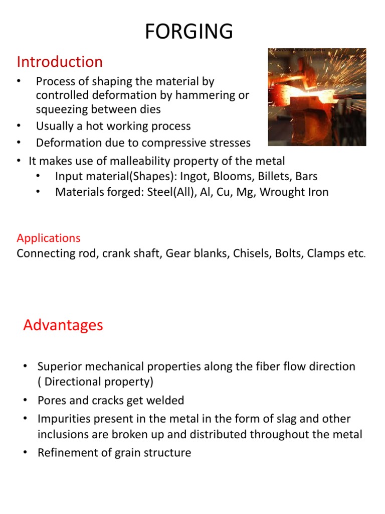 Forging | Download Free PDF | Forging | Deformation (Engineering)