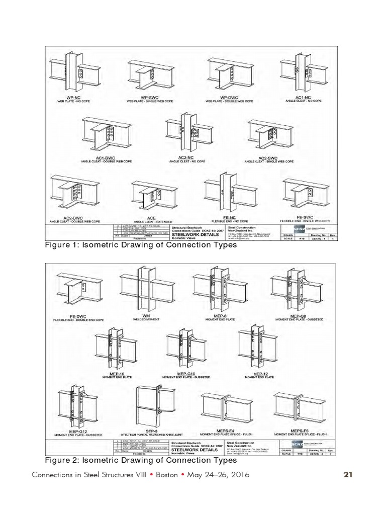 Connections in Steel Structures | PDF | Art