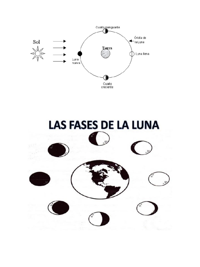 Fases de La Luna | PDF