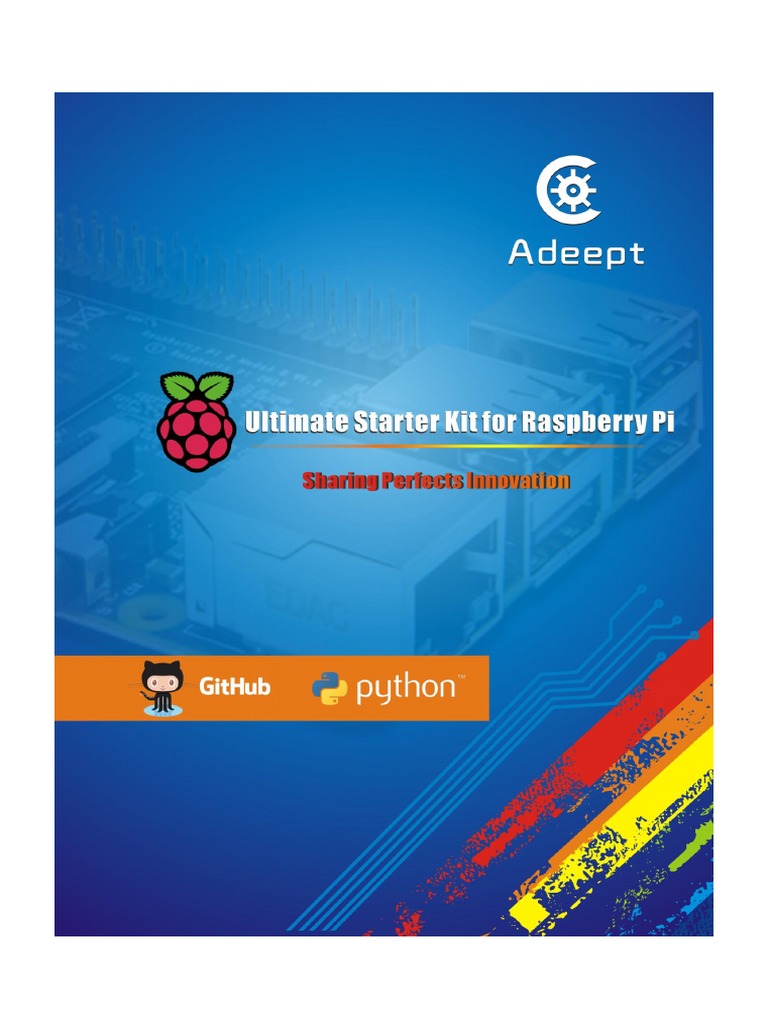 Adeept Ultimate Starter Kit For RPi Manual | PDF | Relay | Light Emitting Diode