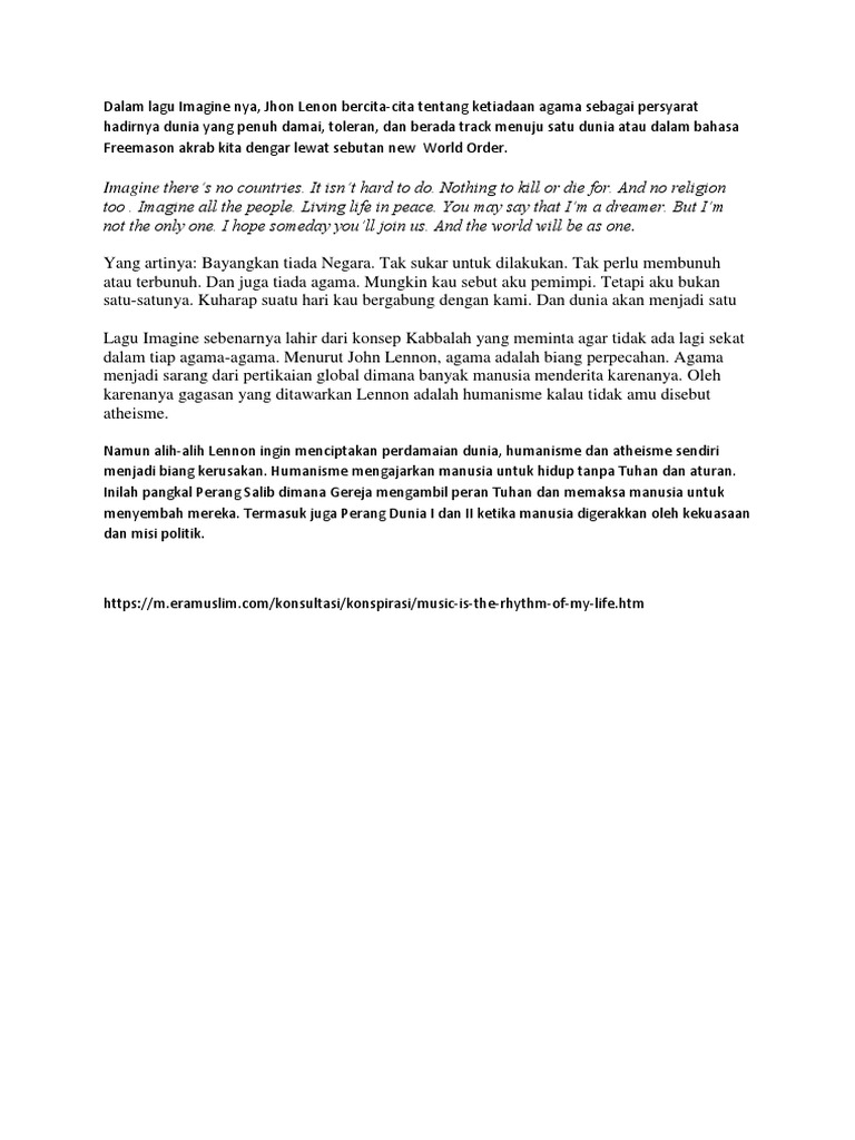 Analysis Imagine | PDF