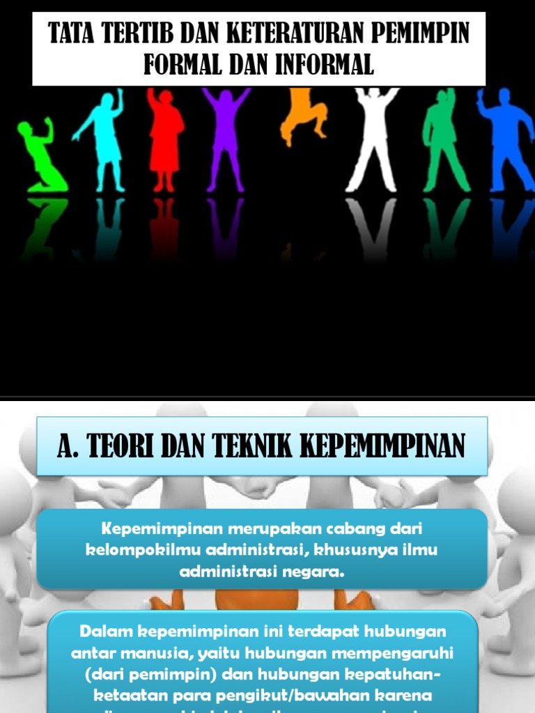 LEADERSHIP (Tata Tertib Pemimpin Formal & Informal) | PDF