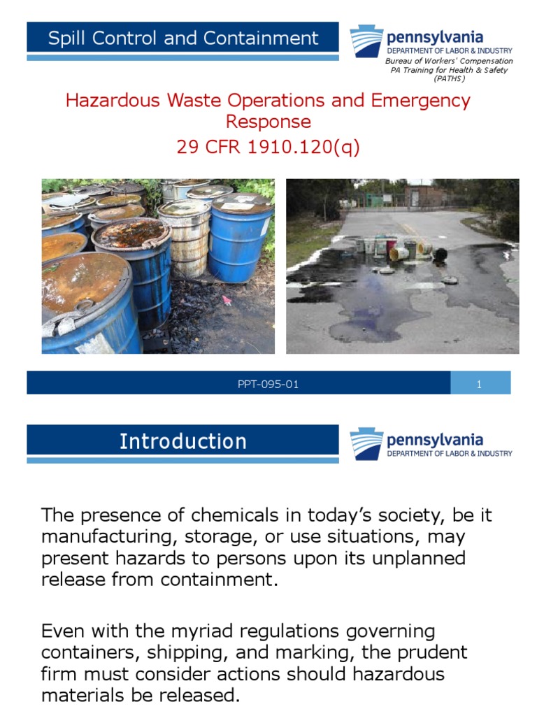 Spill Control and Containment | PDF | Packaging And Labeling | Dam