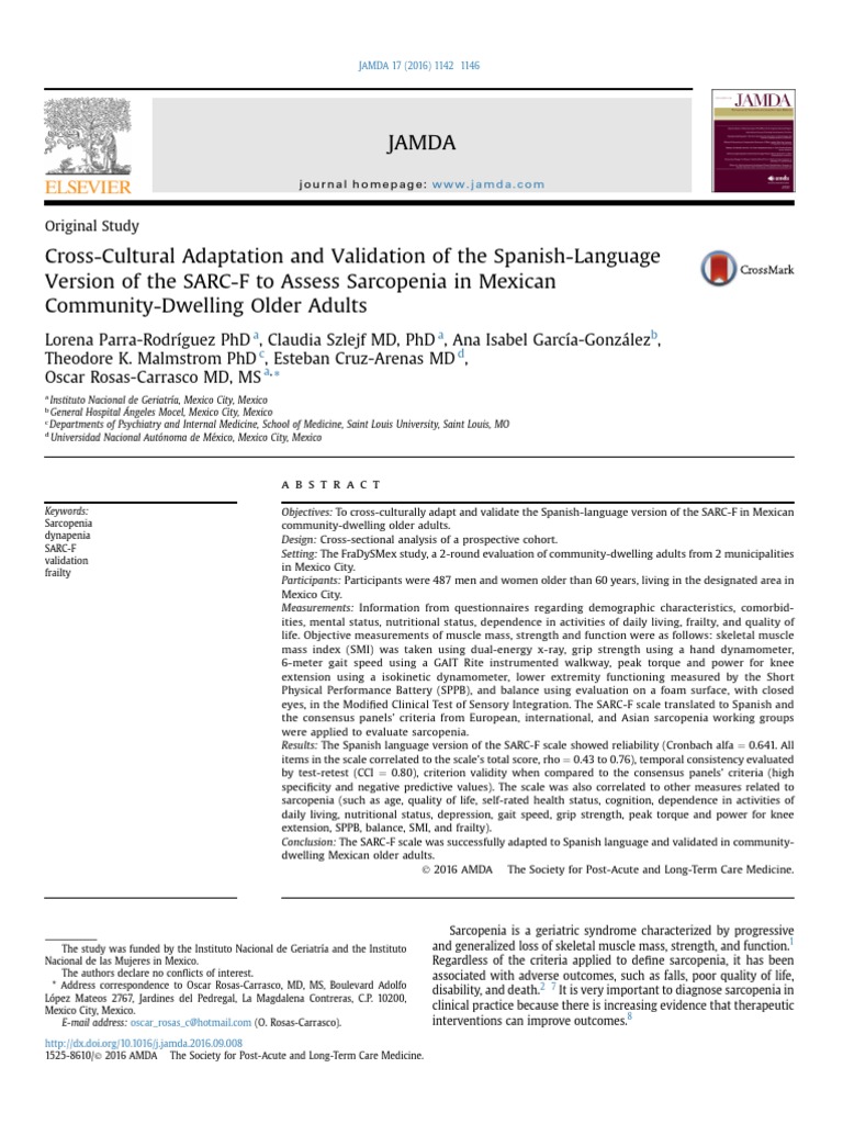Jamda: Original Study | PDF | Statistics | Validity (Statistics)