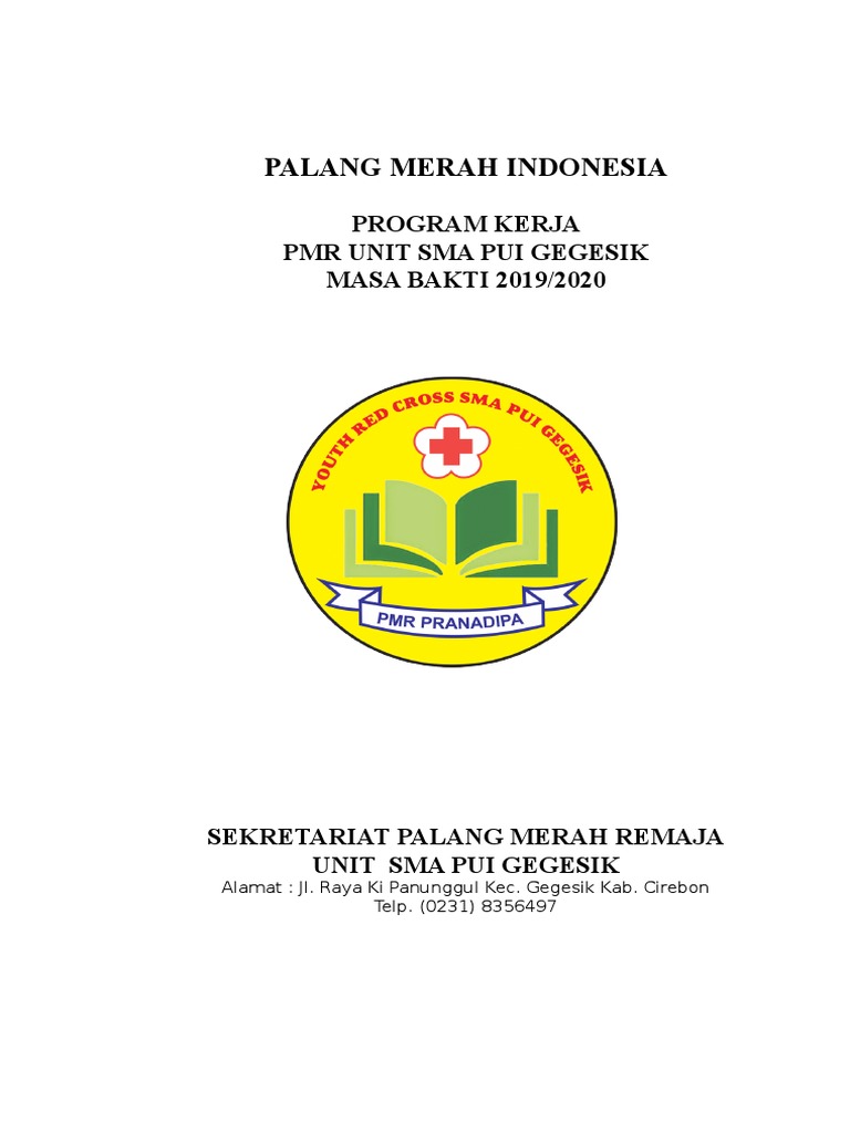Cover Program Kerja PMR SMA | PDF
