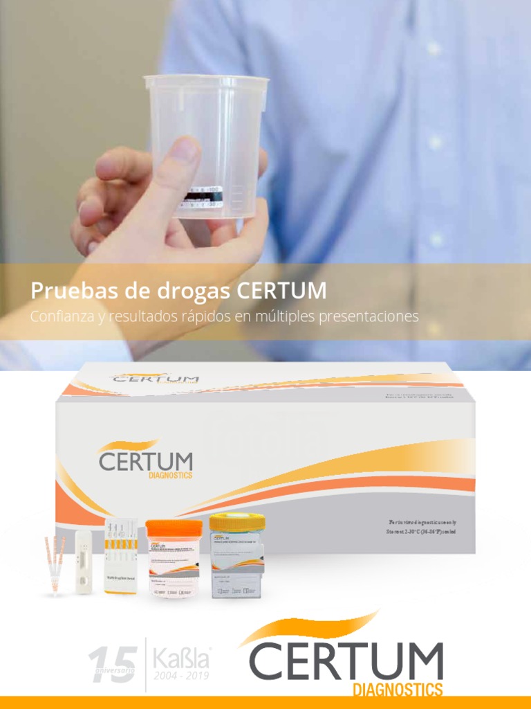 Panel de Drogas | PDF | Diagnostico medico | Orina