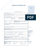 Visa Application Form - Namibian Home Affairs Form | PDF | Travel Visa ...