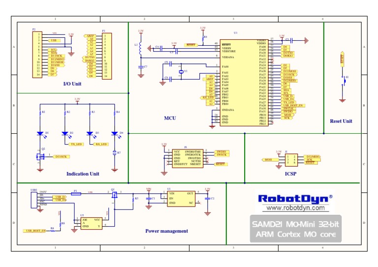 Schematic 0G 00005516 SAMD21 MINI | PDF