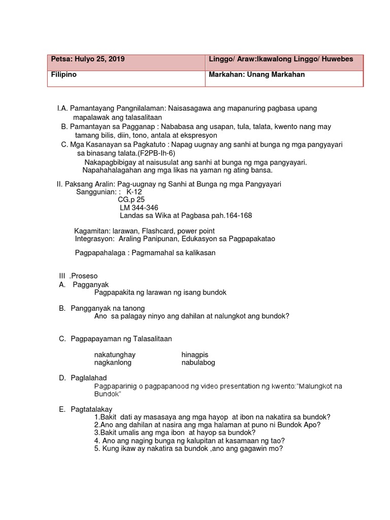 Fil q1 WK 8 Day 4 | PDF