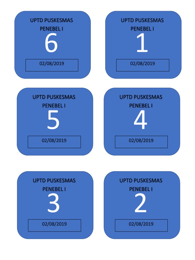 Nomor Antrian Print | PDF