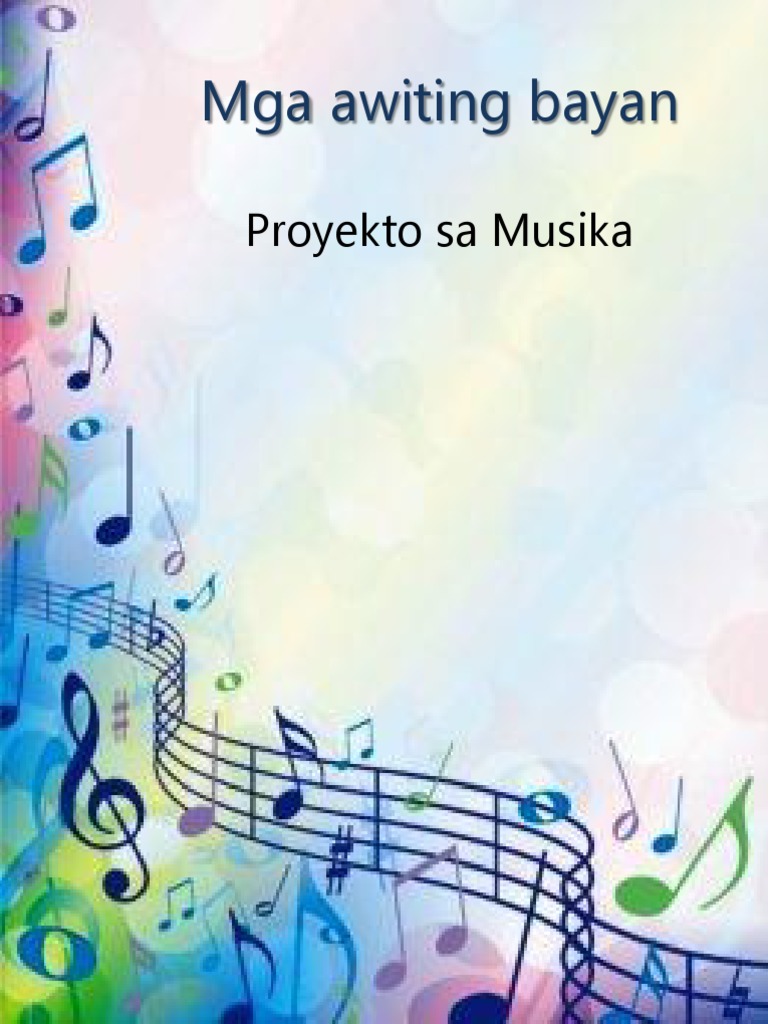 Mga Awiting Bayan2 | PDF