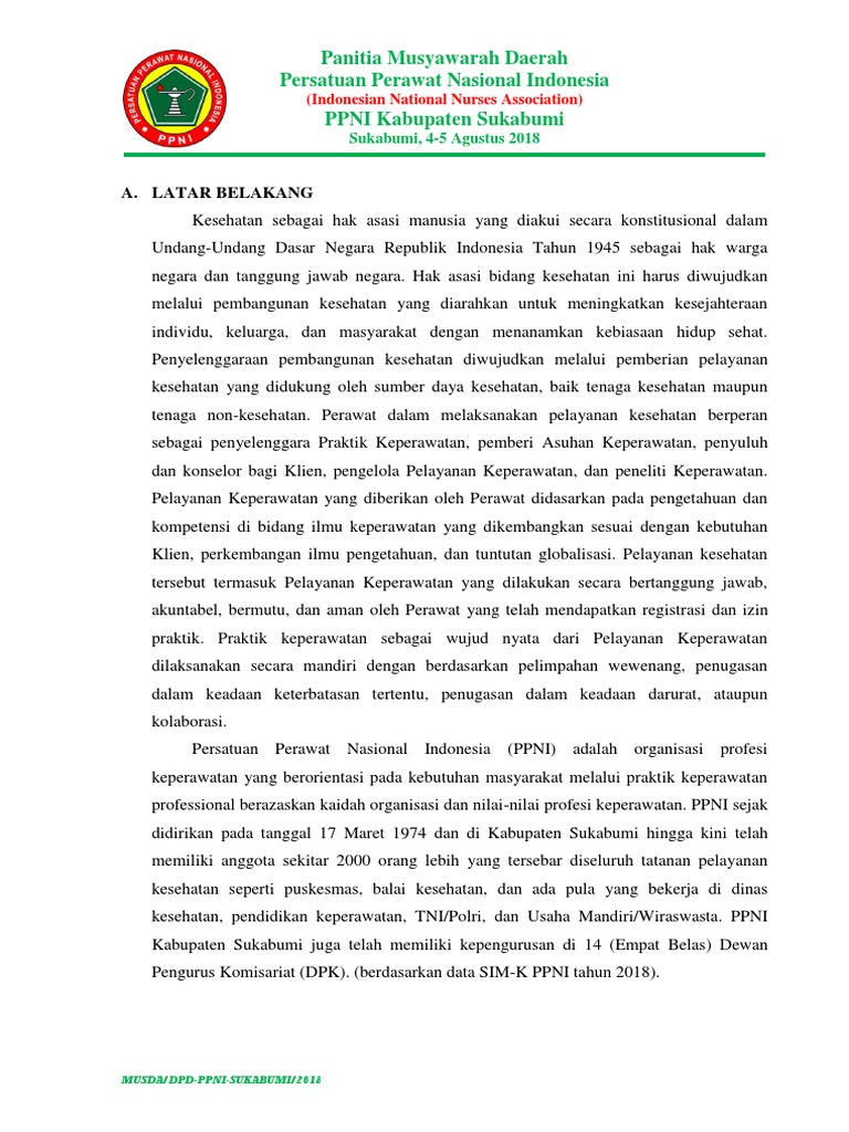 Proposal Musda | PDF