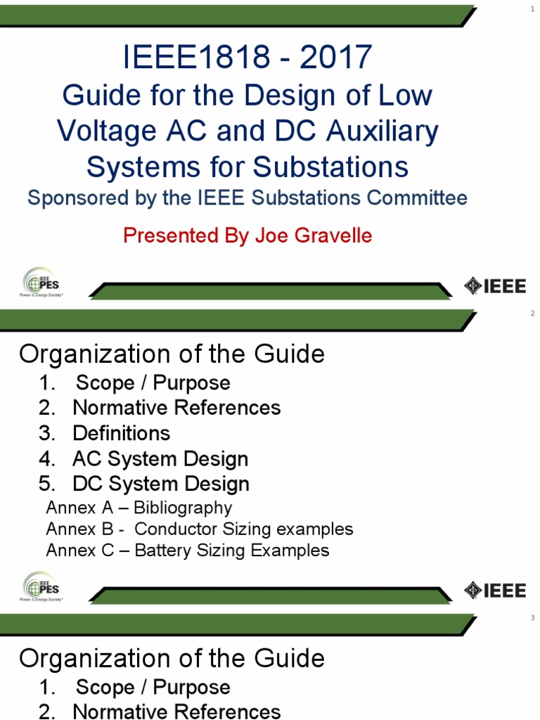 Substation Auxiliary Systems Guide | PDF | Electrical Substation ...