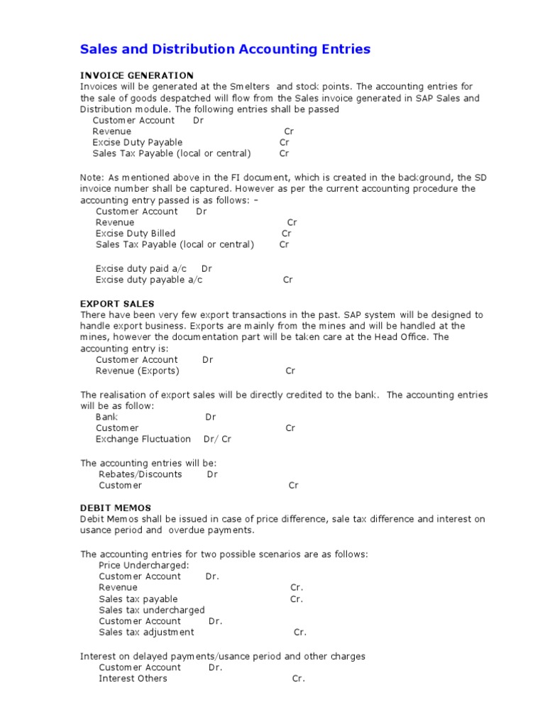 Accounting Entries in Modules | PDF | Debits And Credits | Cheque