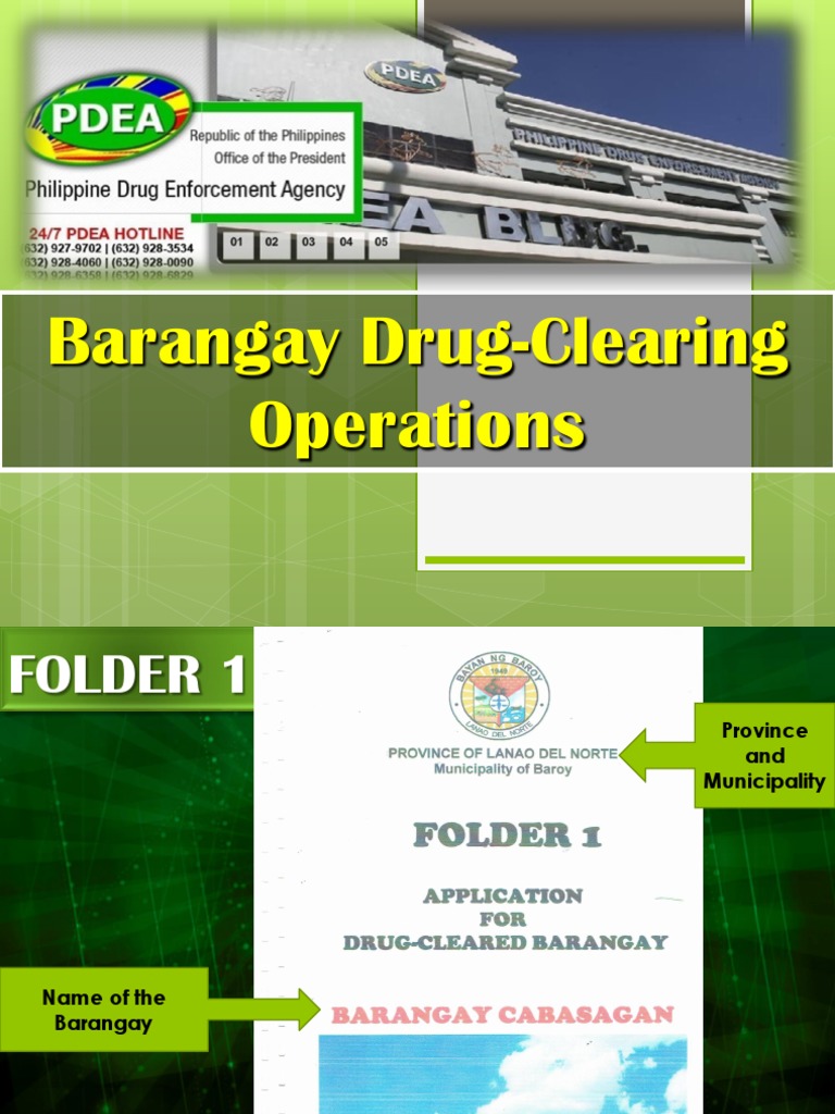 Barangay Drug Clearing Operations Manual | PDF | Self-Improvement