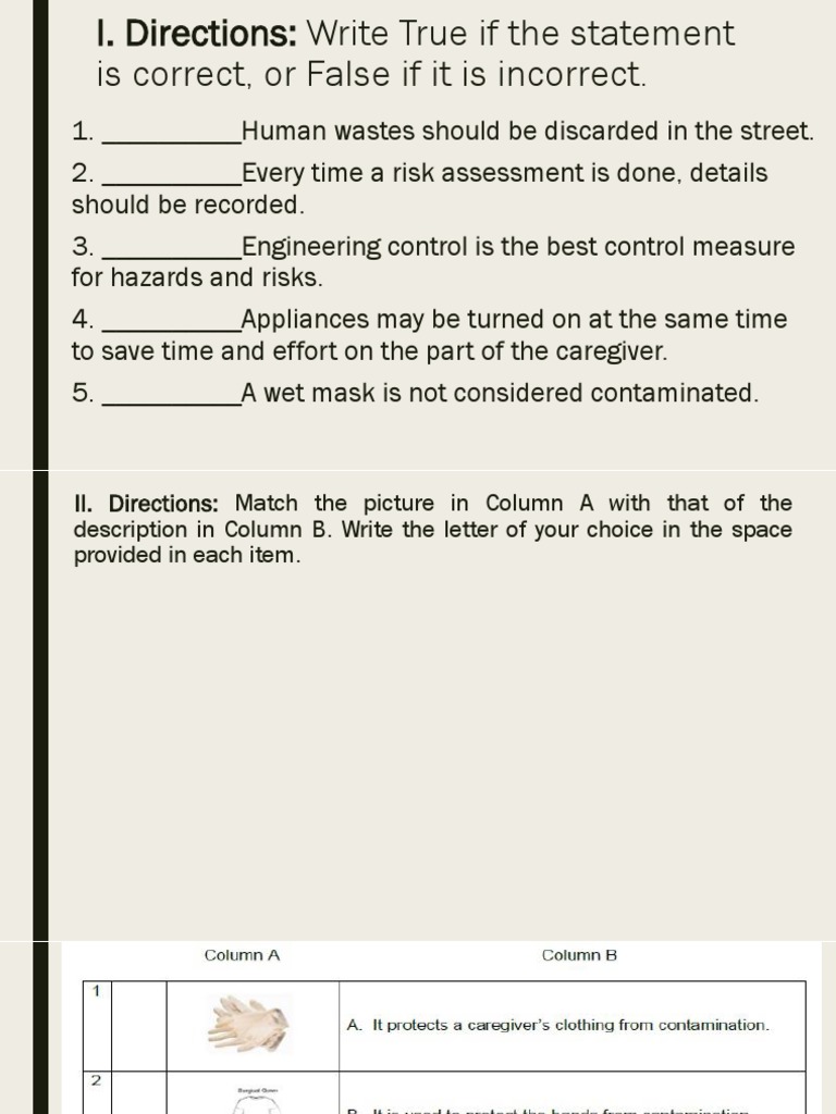 Grade 7 Evaluating and Controlling Hazards and Risks | PDF | Personal ...