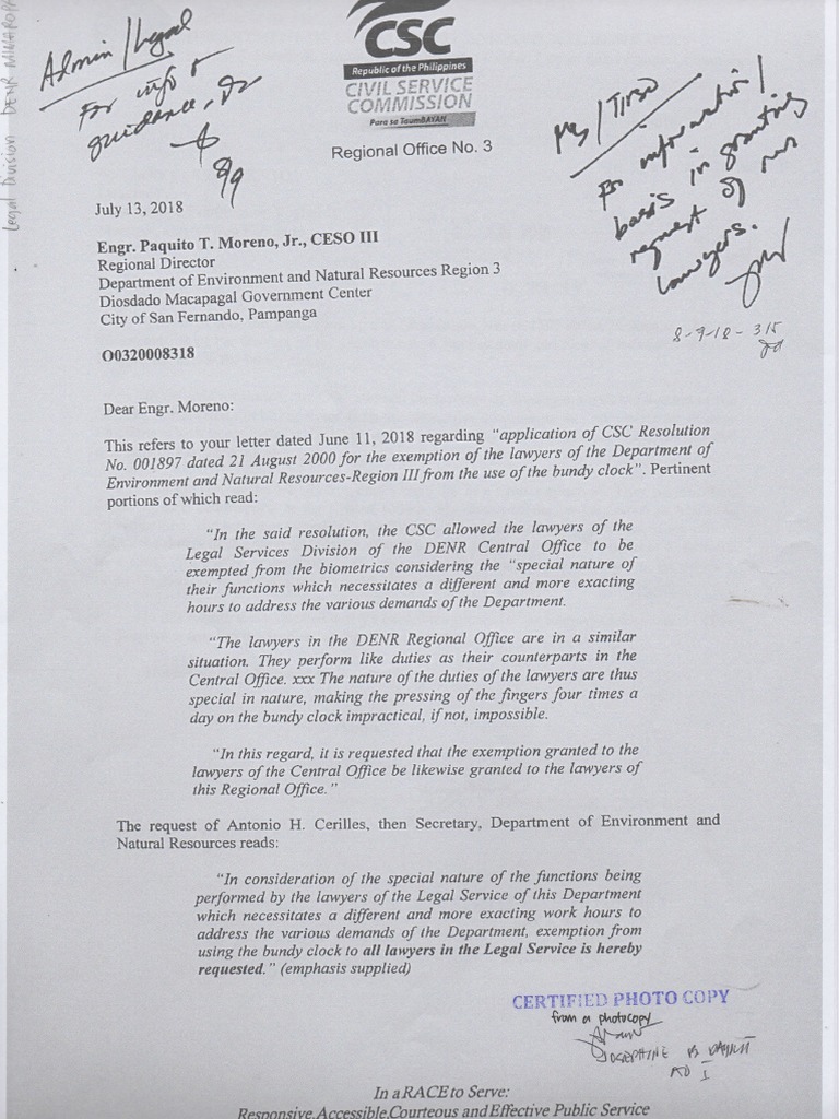 Exemption To Biometrics | PDF