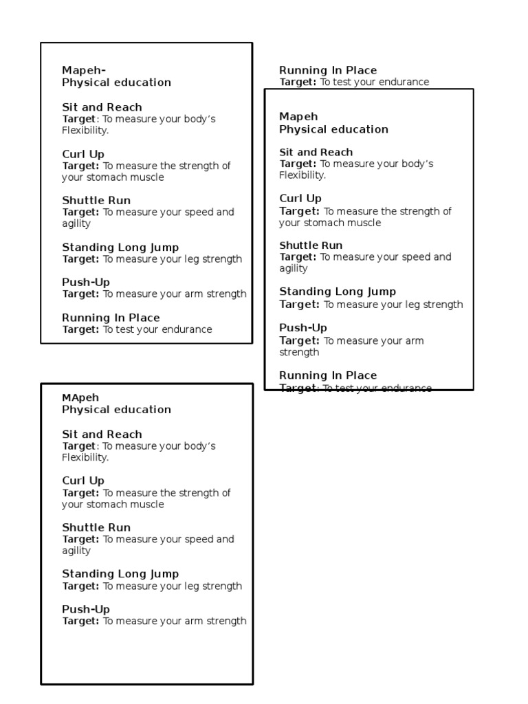 Mapeh-Physical Education: Flexibility | PDF