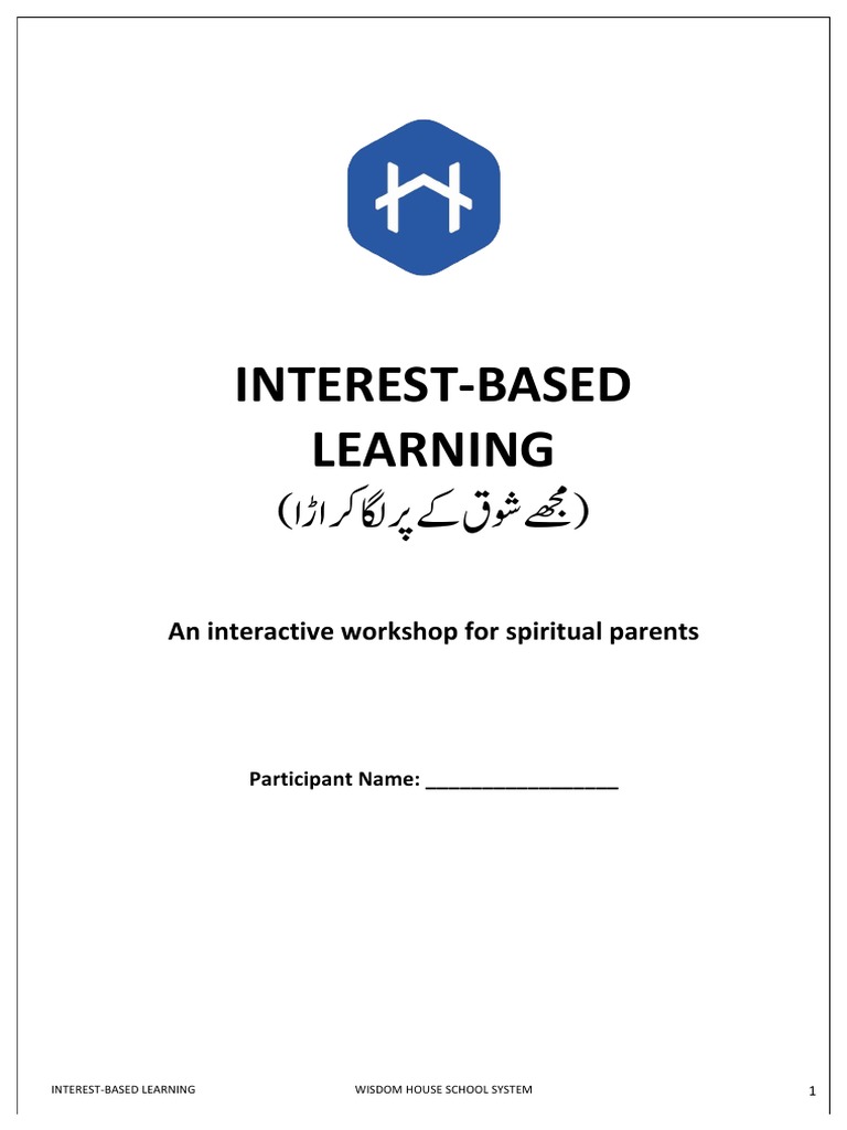 Interest Based Learning | PDF | Mentorship | Learning