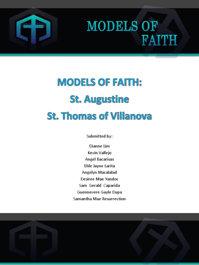 STV and SA | PDF | Augustine Of Hippo | Theology