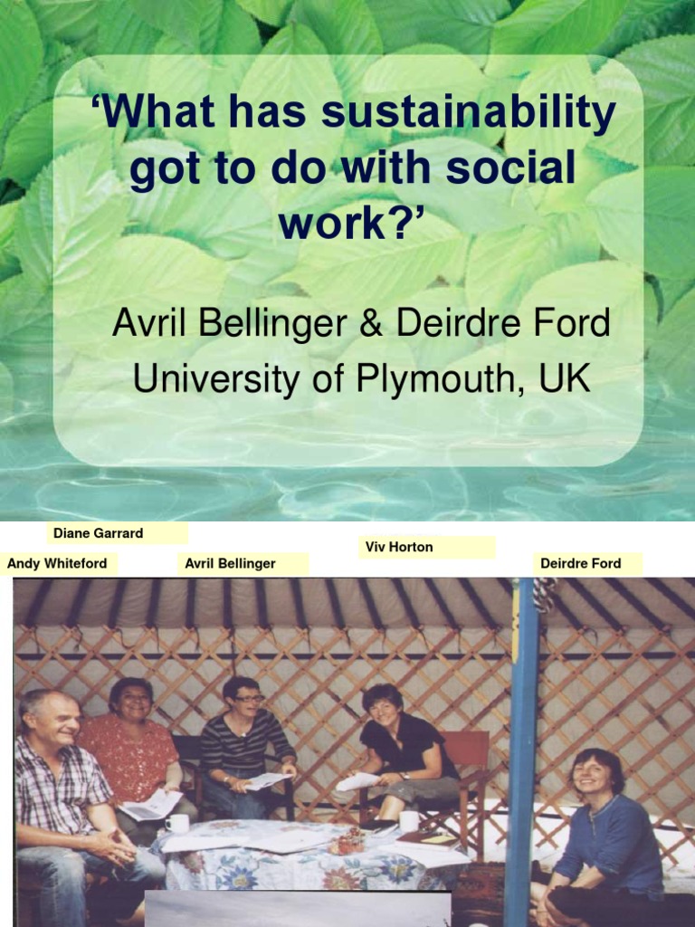 Evs Education | PDF | Sustainability | Social Work