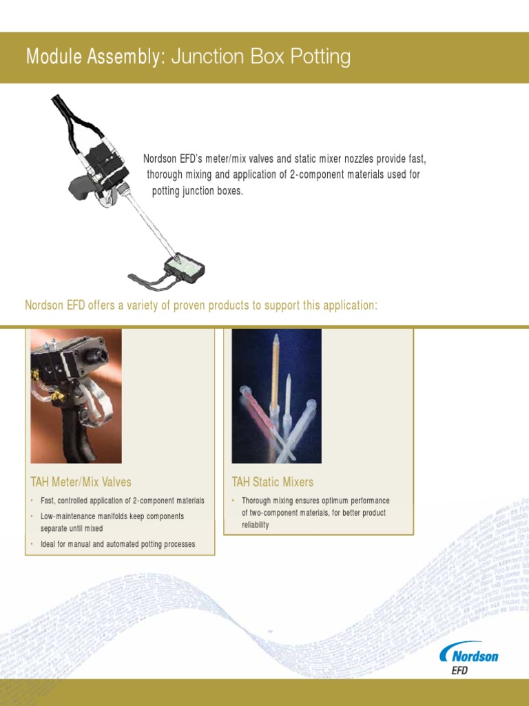 Module Assembly: Junction Box Potting | PDF | Adhesive | Nature