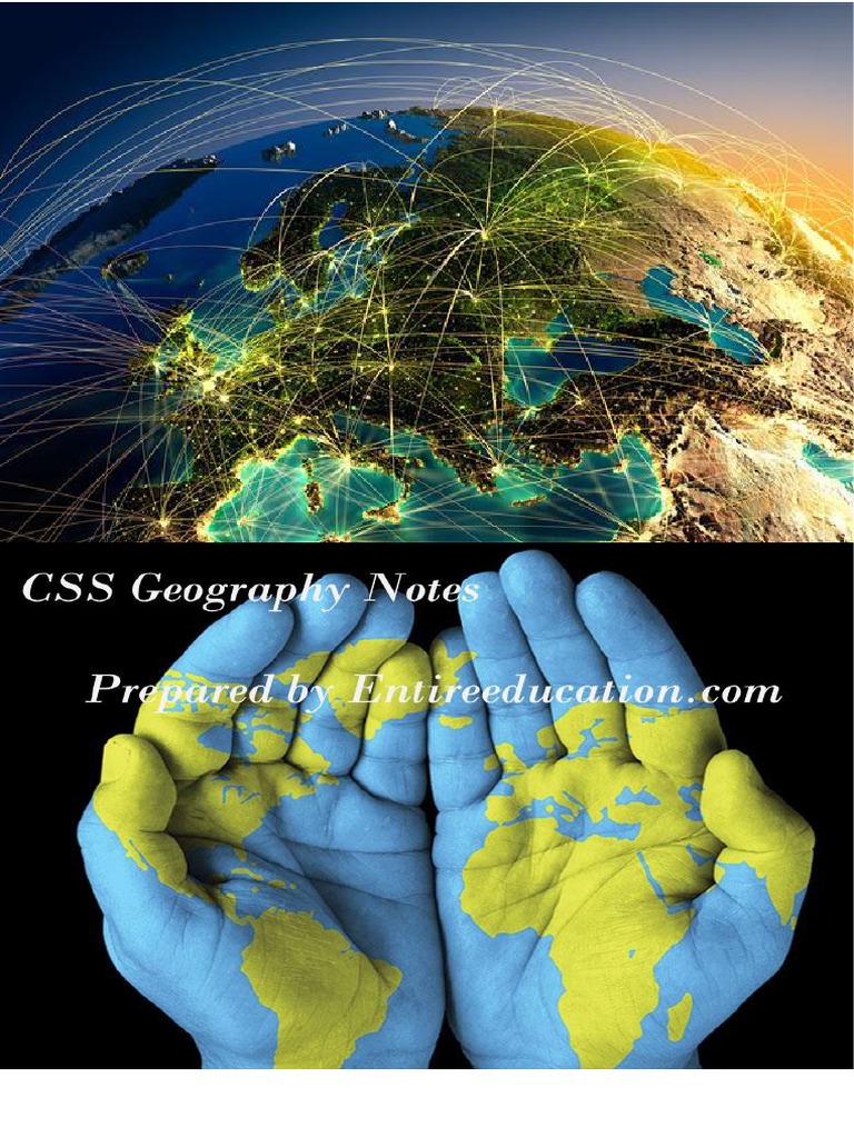 CSS Geography Notes | Download Free PDF | Structure Of The Earth ...