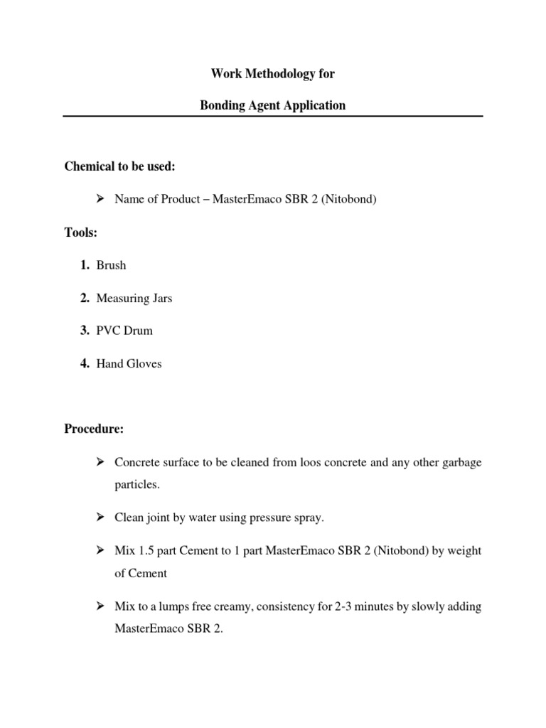 methodology-of-bonding-agent-pdf
