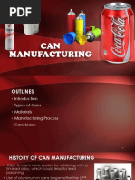 Beverage Can Manufacturing Process | PDF | Aluminium | Metals