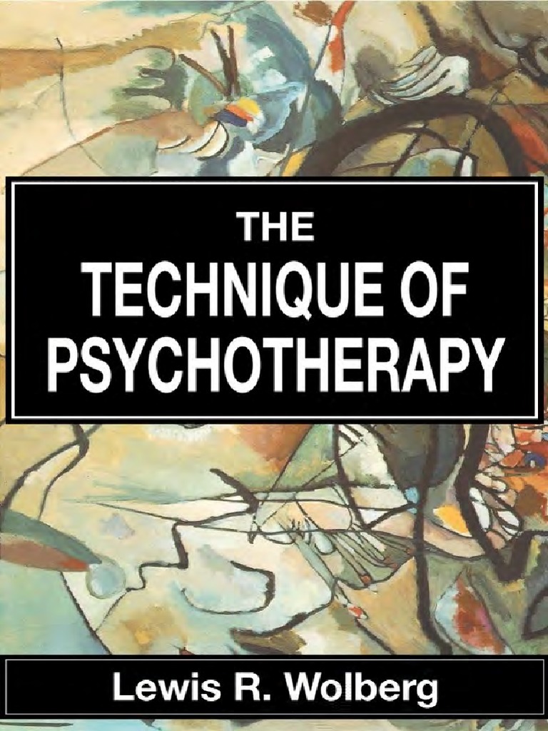 Techniques of Psychotherapy | PDF | Psychotherapy | Psychiatry