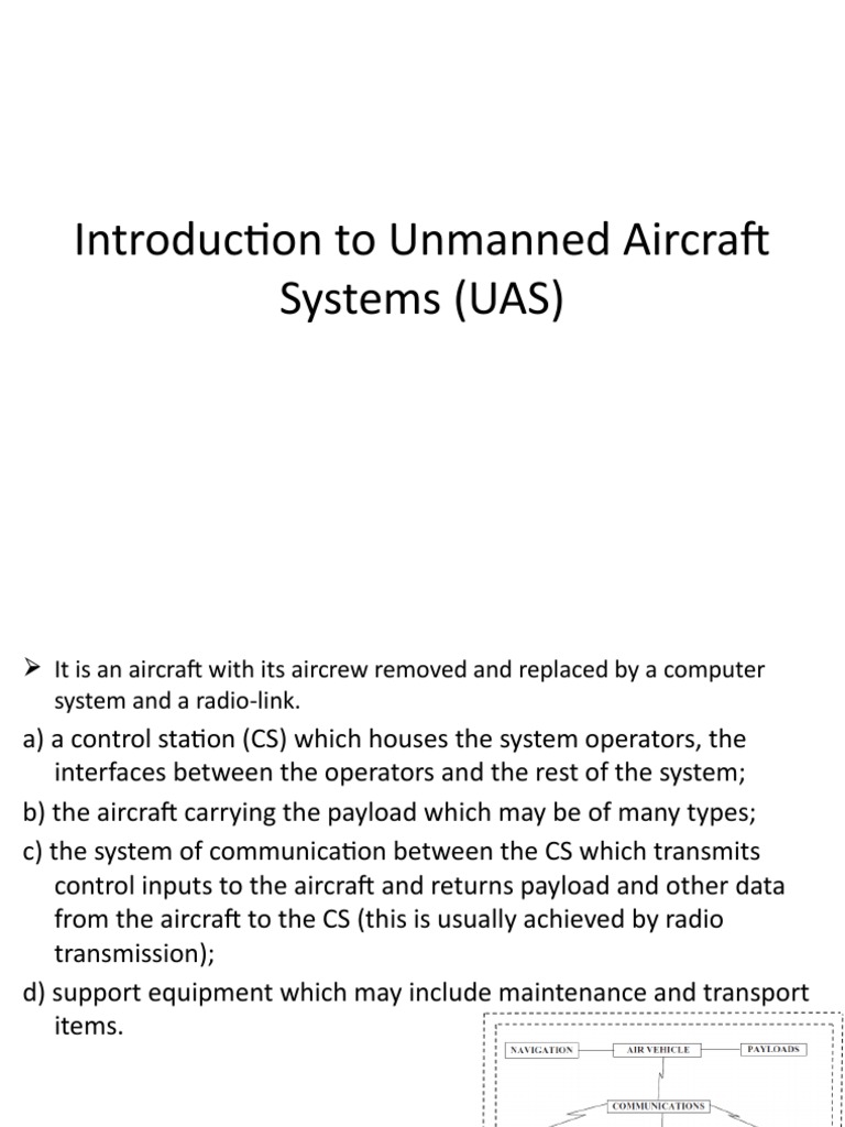 Introduction To Unmanned Aircraft | PDF | Unmanned Aerial Vehicle | Surveillance