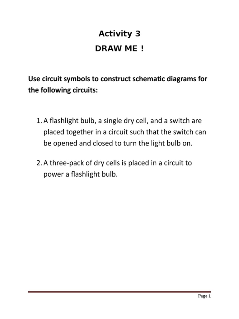 Activity 3 Draw Me ! | PDF