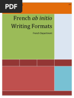 Ab Initio Writing Formats | PDF | French Language