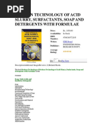 Detergents Formulations Ebook | PDF | Detergent | Surfactant