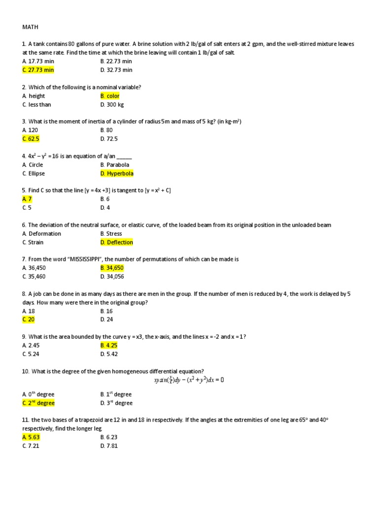 Iirm Math Questions | PDF | Young's Modulus | Area