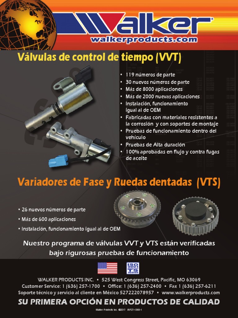 VVT - VTS Application Guide (Spanish) WF27-136B-1 | PDF | Toyota ...