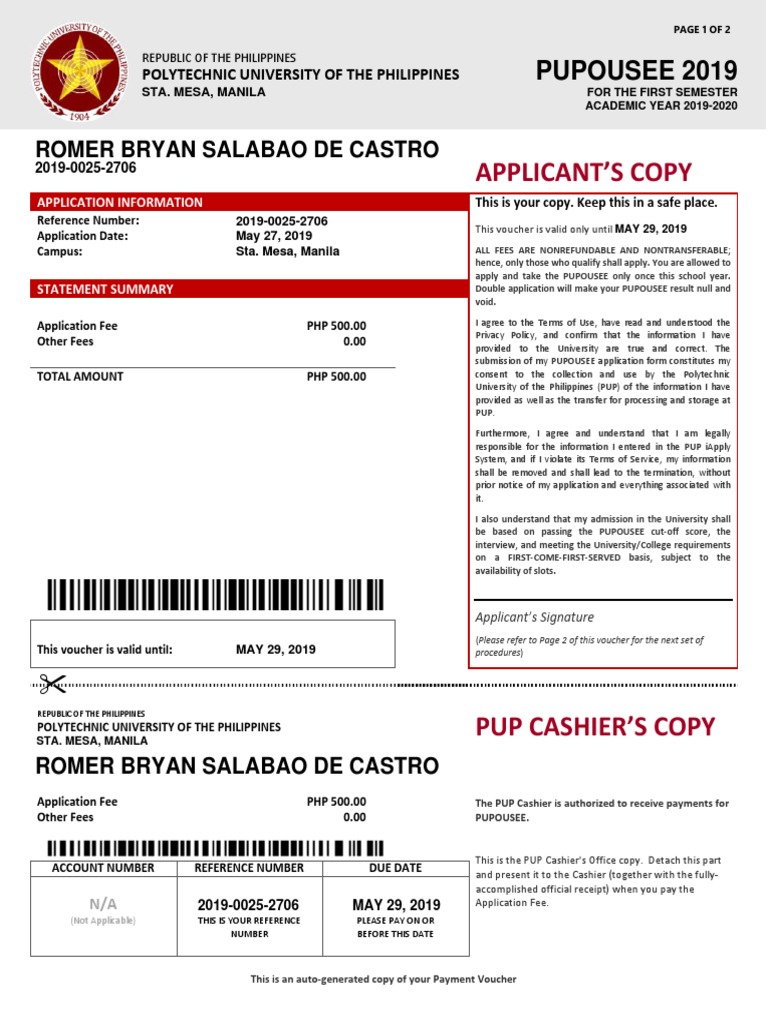 Pup Application | PDF | Justice | Crime & Violence