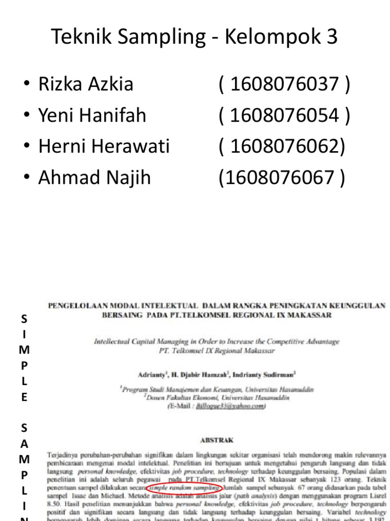 Sampling Techniques Overview | PDF