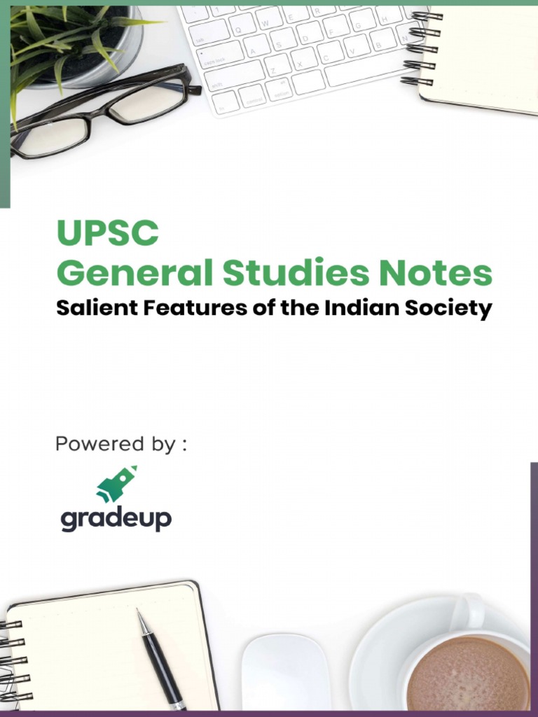 UPSC GS Notes Watermark - PDF 98 | PDF | Caste | Kinship