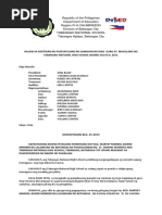 Brgy. Resolution Sample | PDF