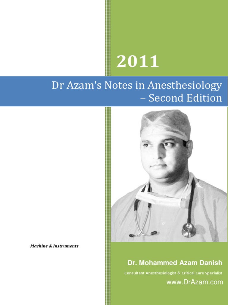 Anesthesia Machine | PDF | Anesthesia | Gases